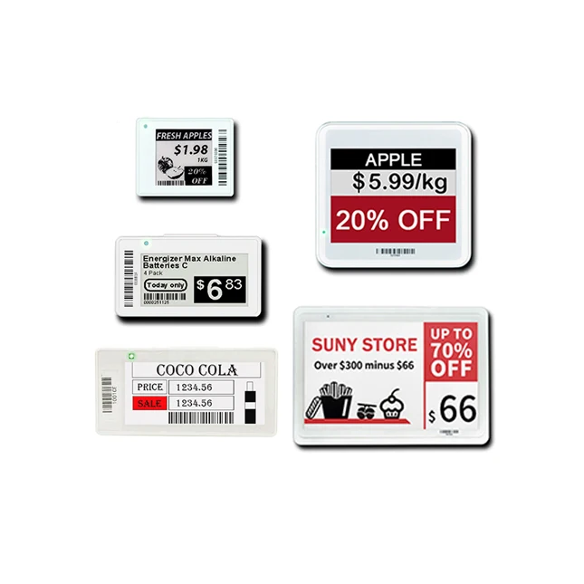Digital Eink Display Supermarket Esl System Electronic Price Tag ...