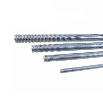 Hot Selling Threaded Rod M10 Double End Zinc Plated All Threaded Rod ...