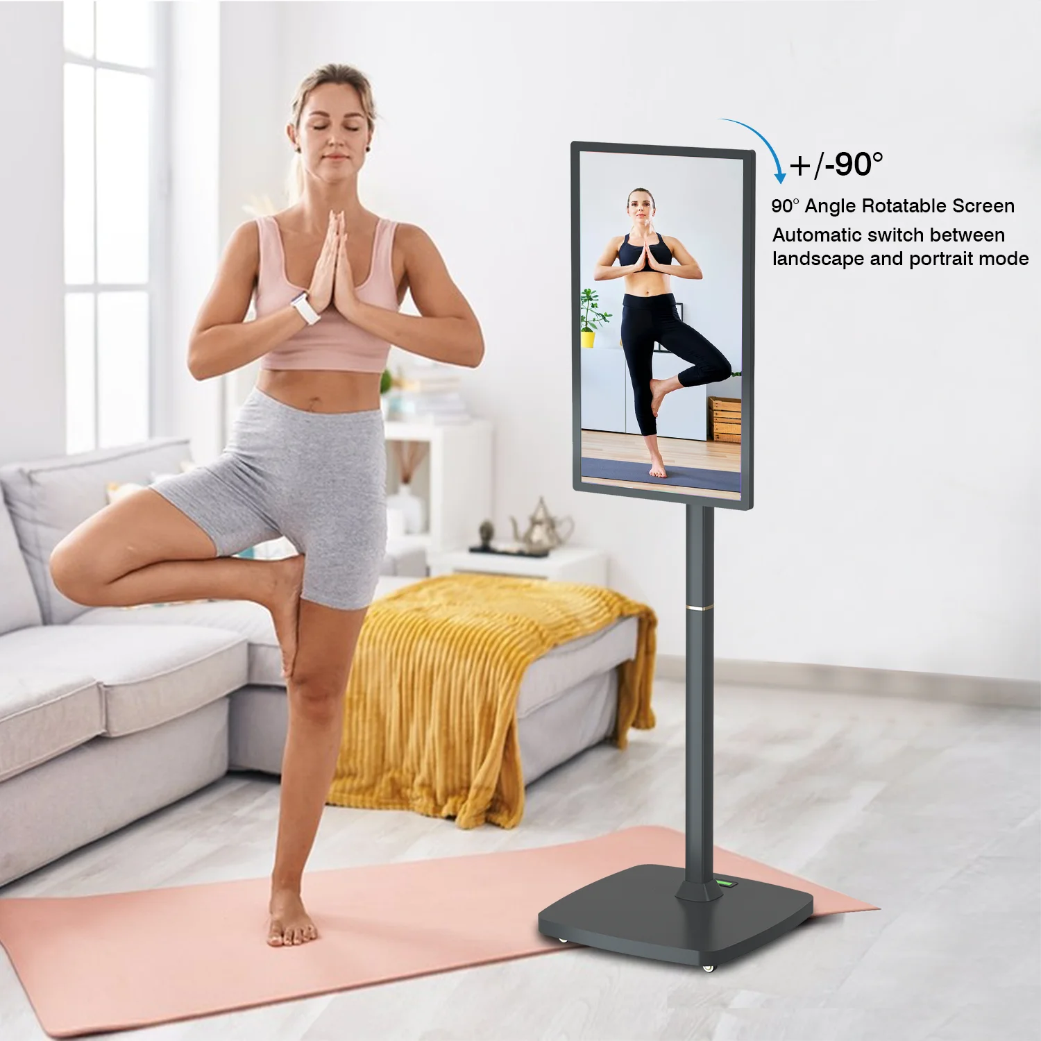 Rossmine 2024 High Quality 27inch Standby Me Live Stream Touch Screen ...