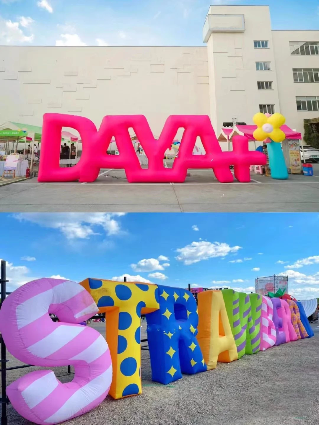 Customized Giant Inflatable Letters Balloon for Hanging Large ...