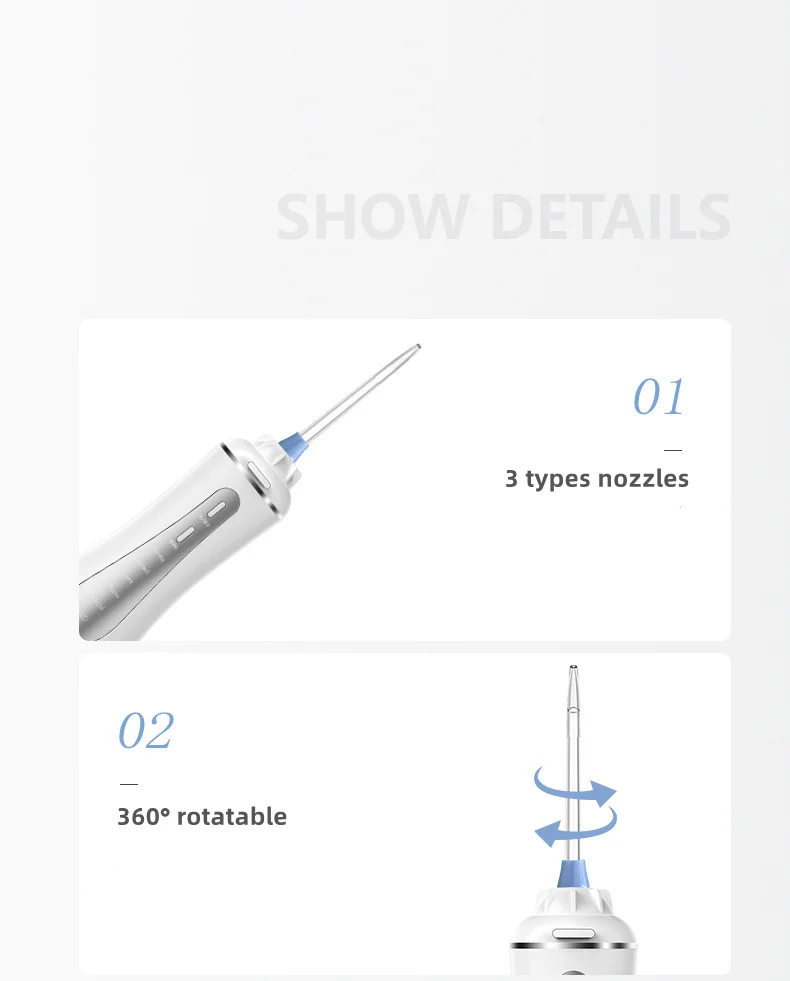 Detachable Big Water Reservoir Cordless High Pressure Electric Water ...