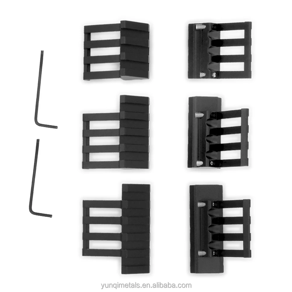 45 Degree Offset Mount 5 Slots Metal Guide Scope Mount Kit Push Button ...