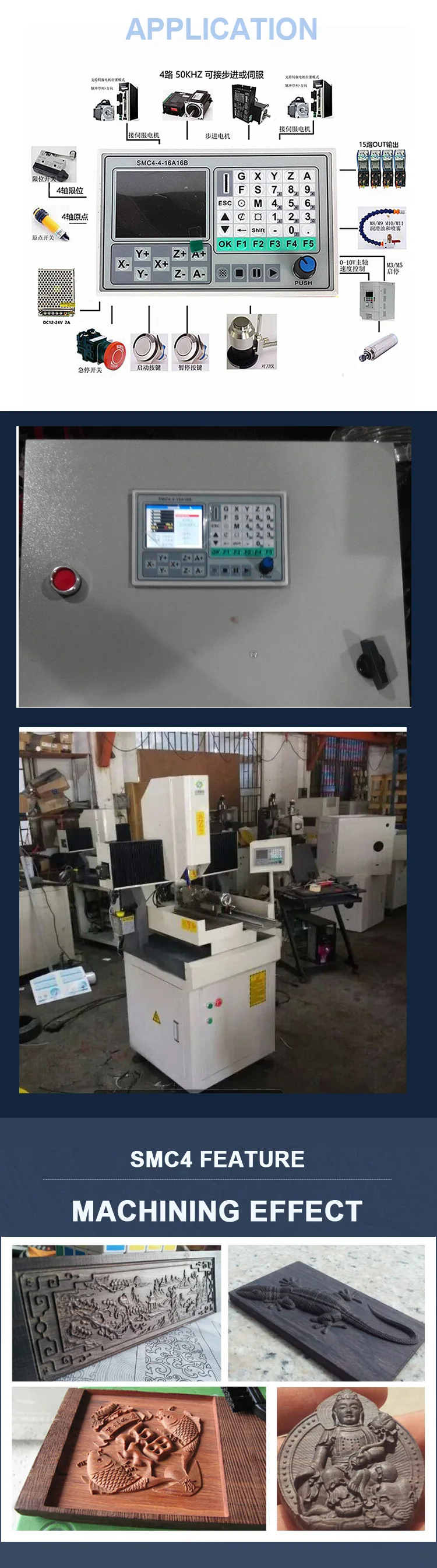 SMC4-4-16A16B 4 CNC Motion Controller - Precision & Support