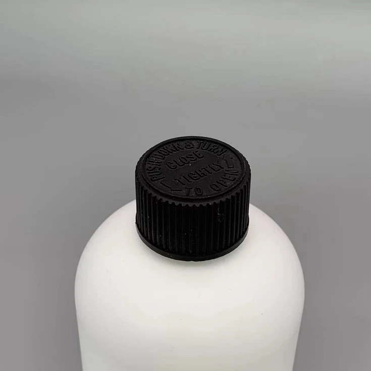 Child Proof Safety Ribbed Caps - Secure Your Bottles