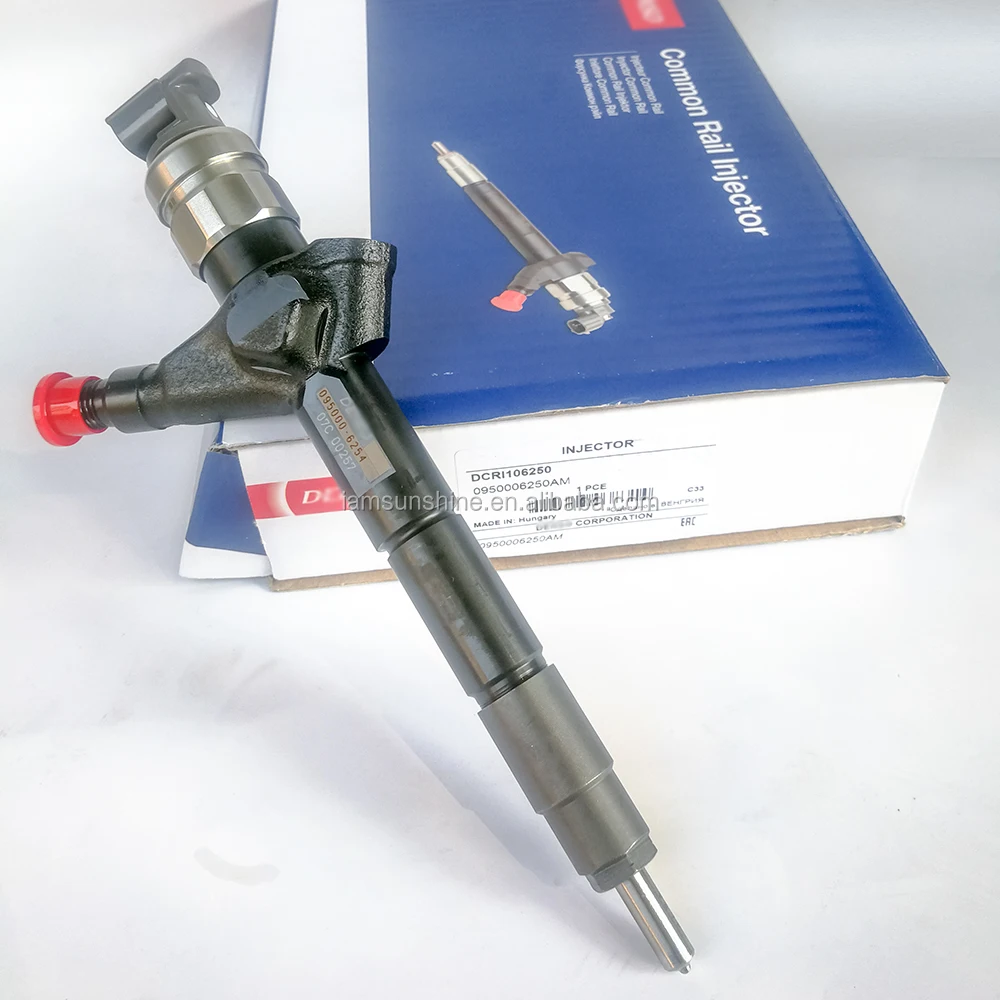 Genuine New Common Rail Fuel Injector 16600-EB70D 16600-EC00E 095000 ...