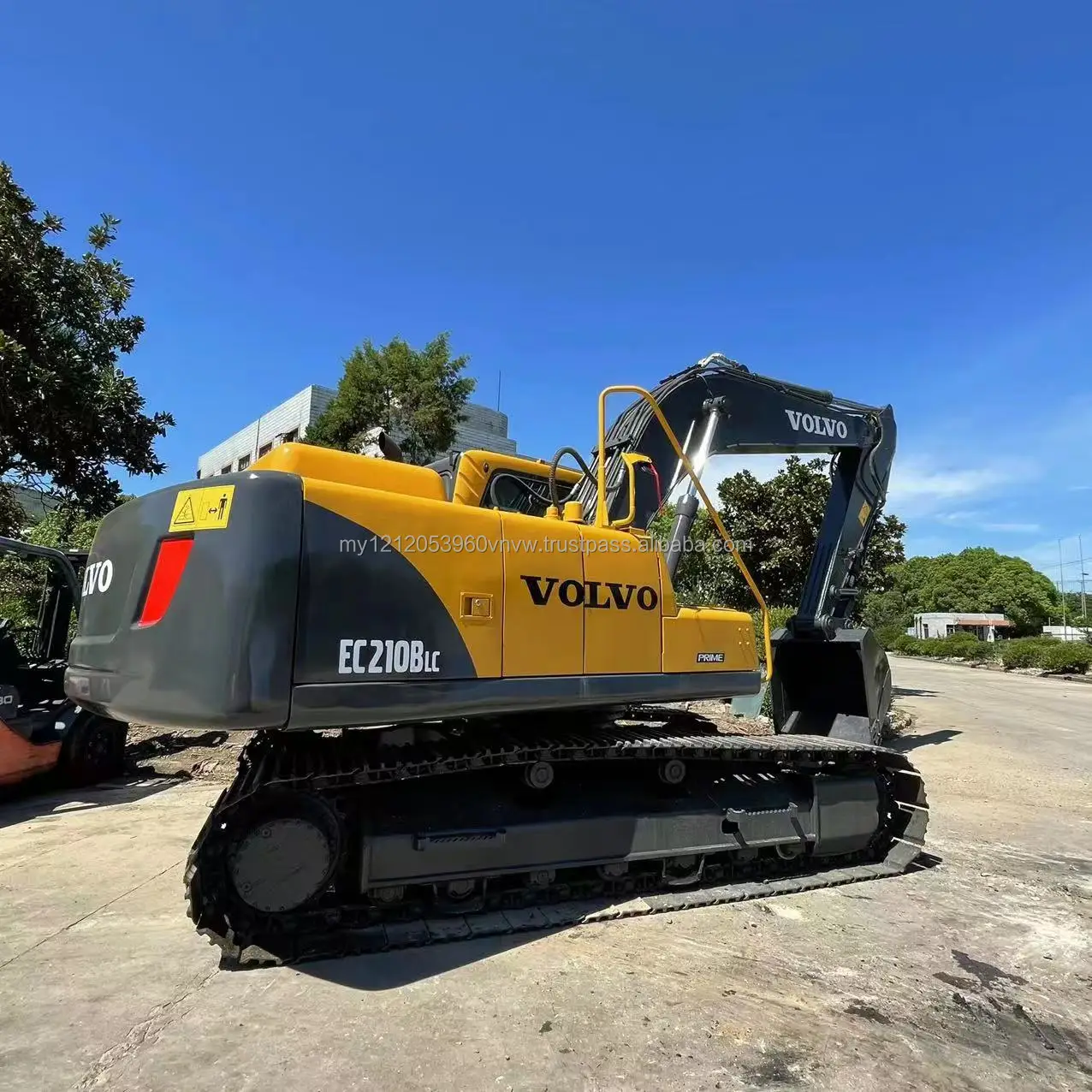 Original 21 Ton Used Excavator, Second Hand volvo Ec210blc 210 240 290 ...