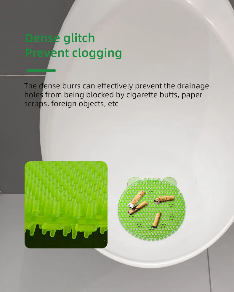 High Quality Wave Splash Proof Urinal Screen - Extra Strong Scent and ...