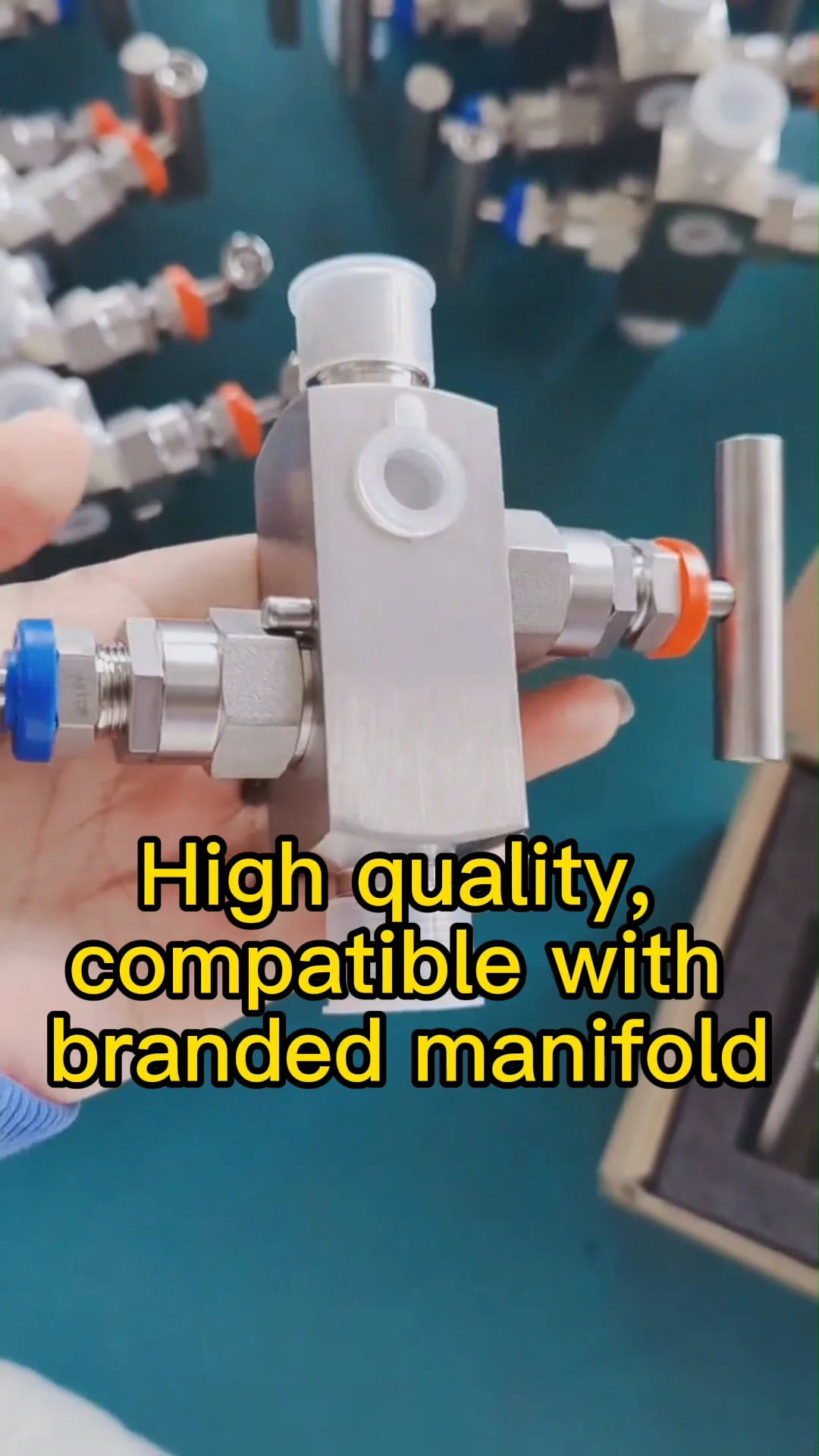 Block And Bleed Valve Instrumentation Manifold Valve 2-way Flow Control ...