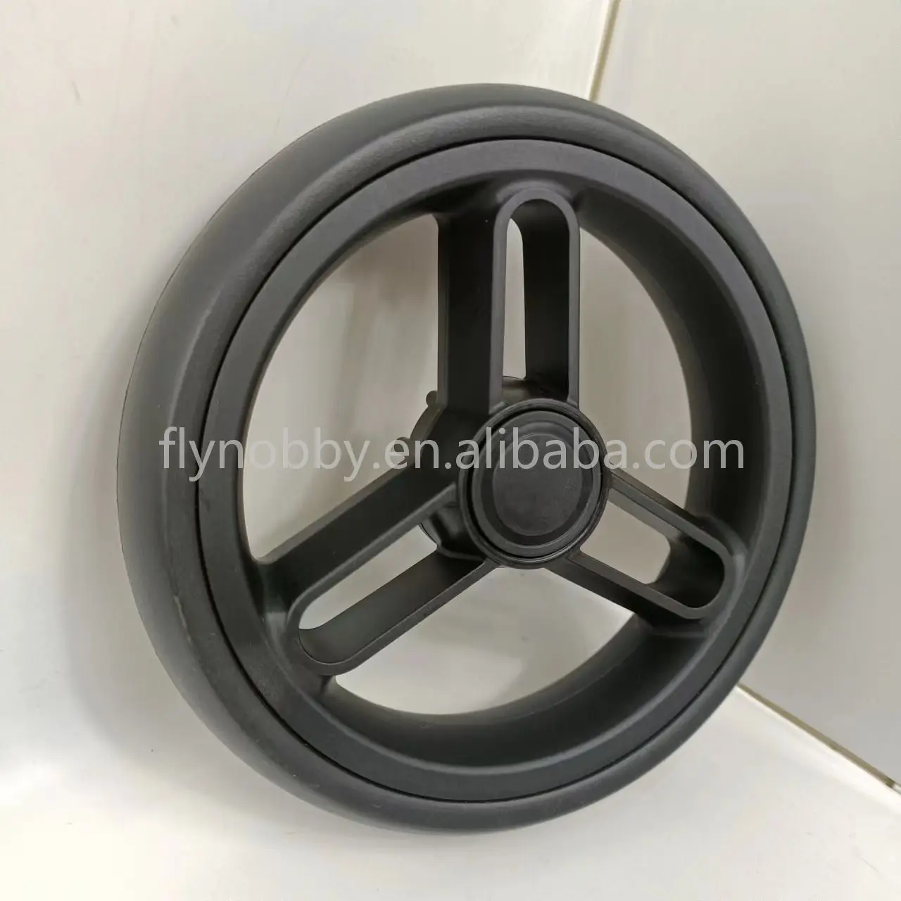8 Inch Stroller Wheel Plastic Rear Wheel EVA Tire with Brake| Alibaba.com