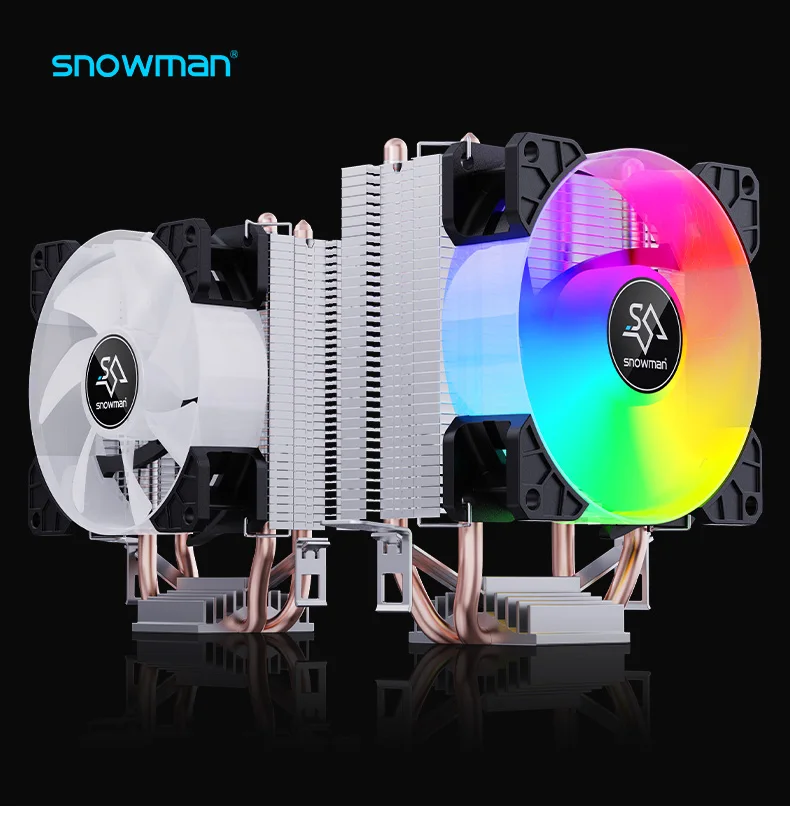 SNOWMAN Heat Pipe CPU Cooler - Efficient Cooling Solutions