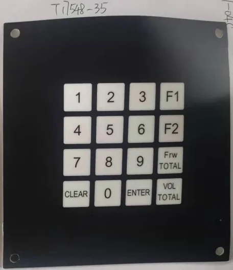 Fuel Dispenser Keypad Gilbarco Type 3m Keyboard Membrane For Gas ...