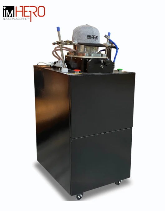 IMHERO Automatic Cap Ironing Machine - Double Heads