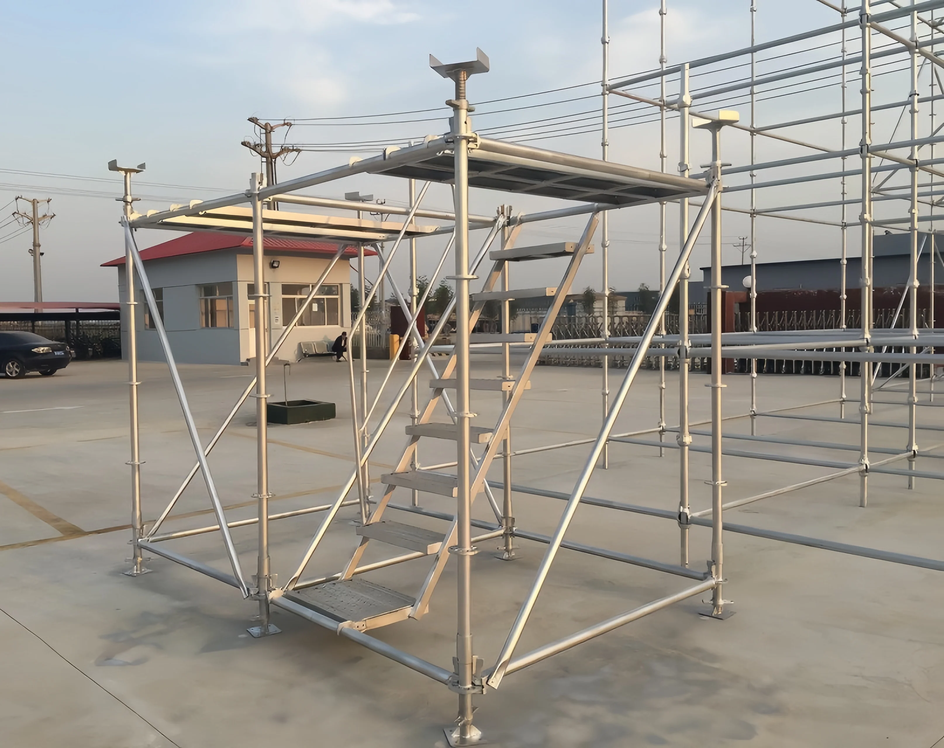 Scaffolding System Adjustable Screw Jack Galvanized Scaffolding Base ...