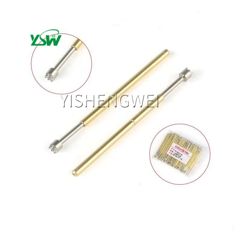 Spring Test Probe Pogo Pin P125-t2/q2/q1/j/h/g2/e2/d/b/a - Buy Spring ...