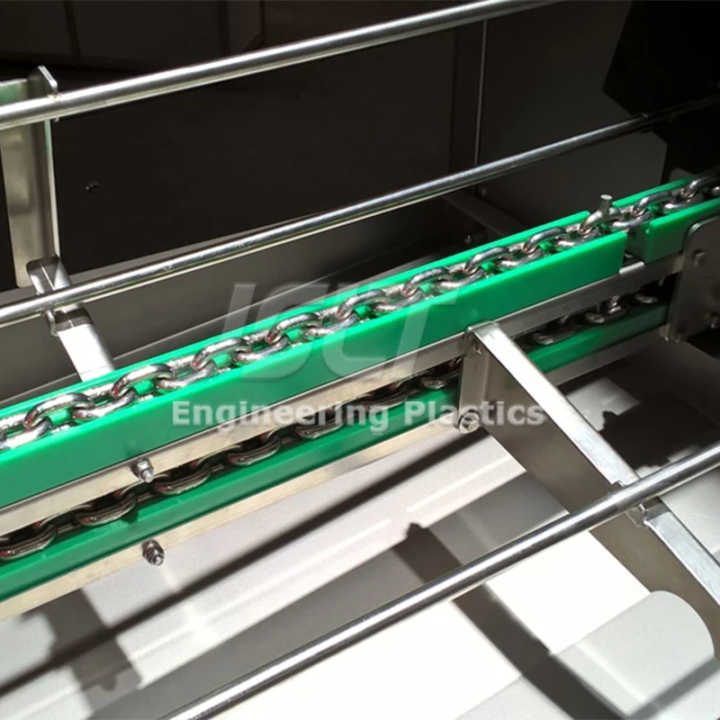 Uhmwpe Plastic Conveyor Chain Guide Rail Profile Side Guide Rail Manufacturer Plastic Guide Rail ...