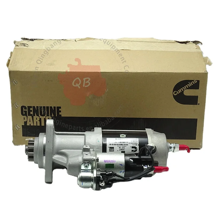 original Cummins engine ISM11 starter motor 4985441 8200301 4985441X ...