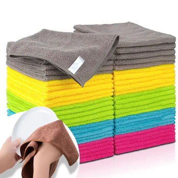 China Wholesale Bulk Microfiber Cleaning Cloths (36-pack) Assorted ...