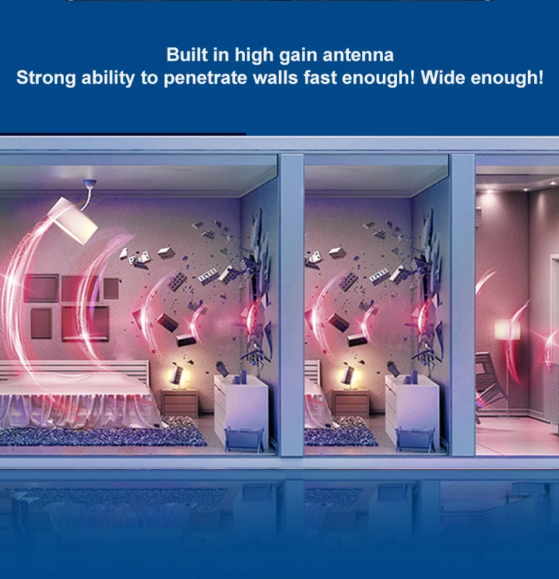 Wifi6 Dual Band Router with 5G - Fast & Secure Internet