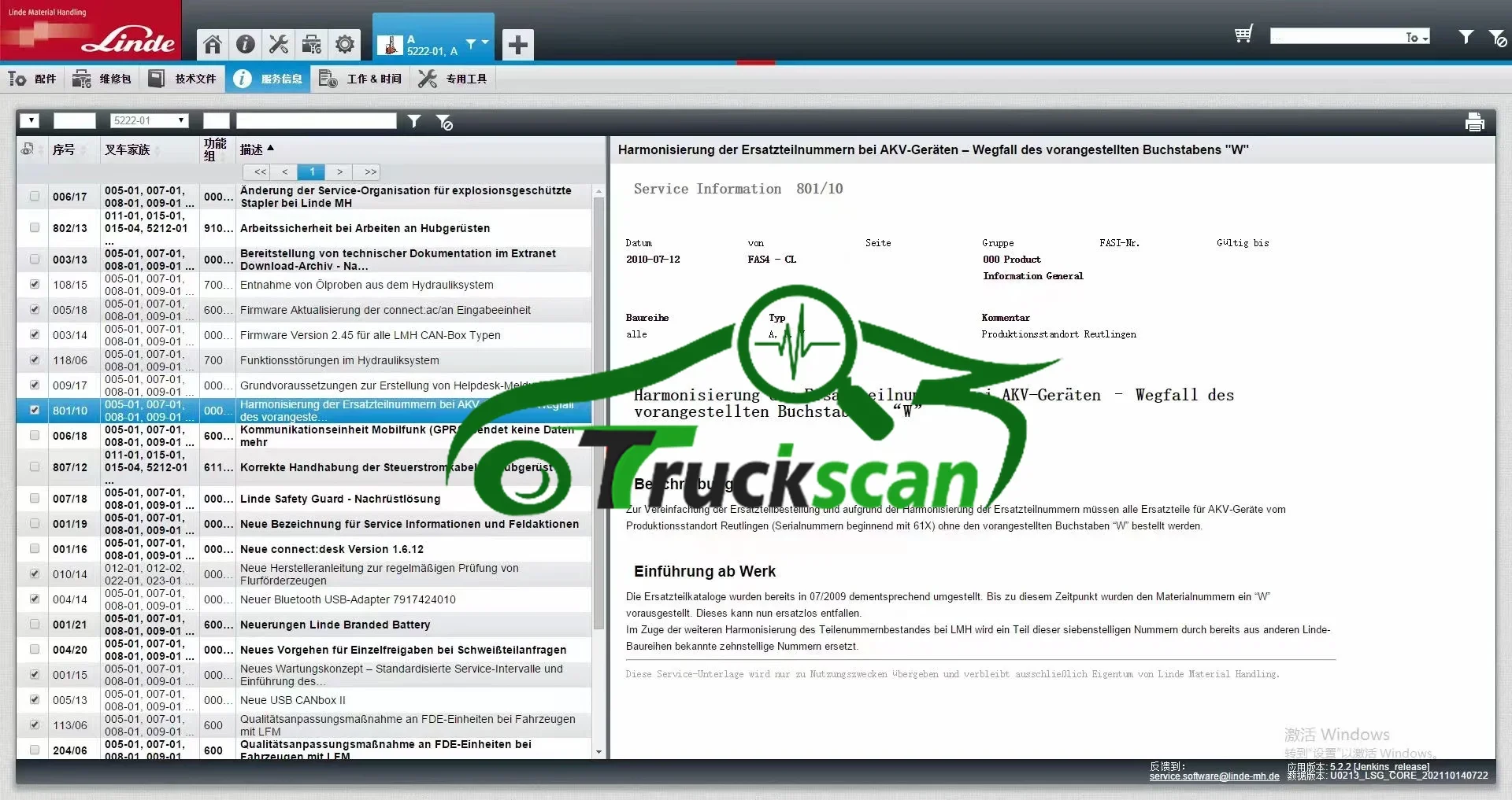 For Linde Canbox And Doctor Diagnostic Cable With Pathfinder Software ...