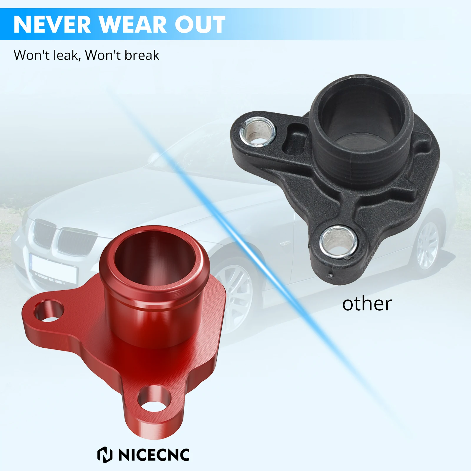 Bevinsee N55 N54 Aluminum Coolant Cooling System Car Water Hose ...