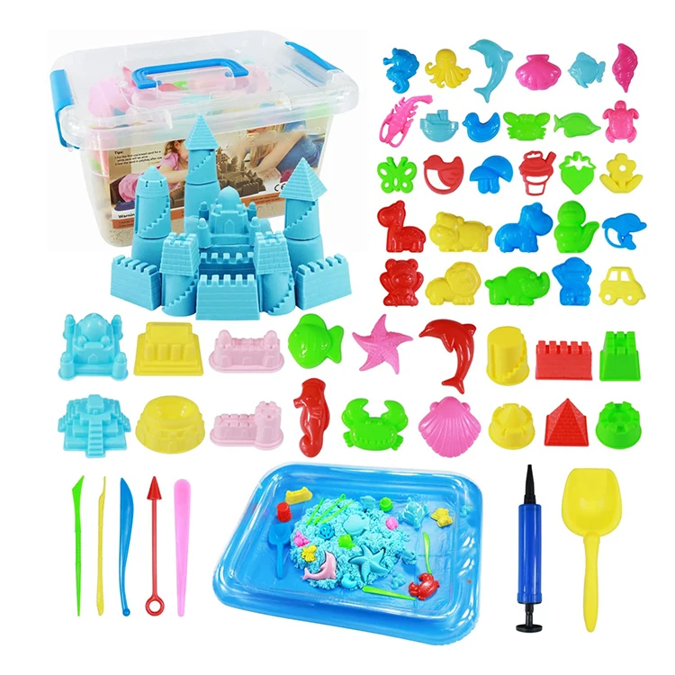 2025 Wholesale Diy Sand Art Craft Kits Children Beach Sand Toy Modeling ...