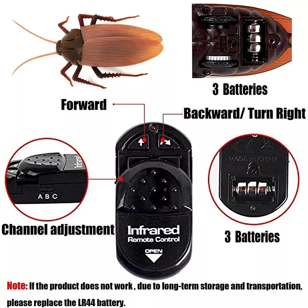 Hot Sales Insects Simulation Ladybug Flying Bee Inductive RC Plastic ...