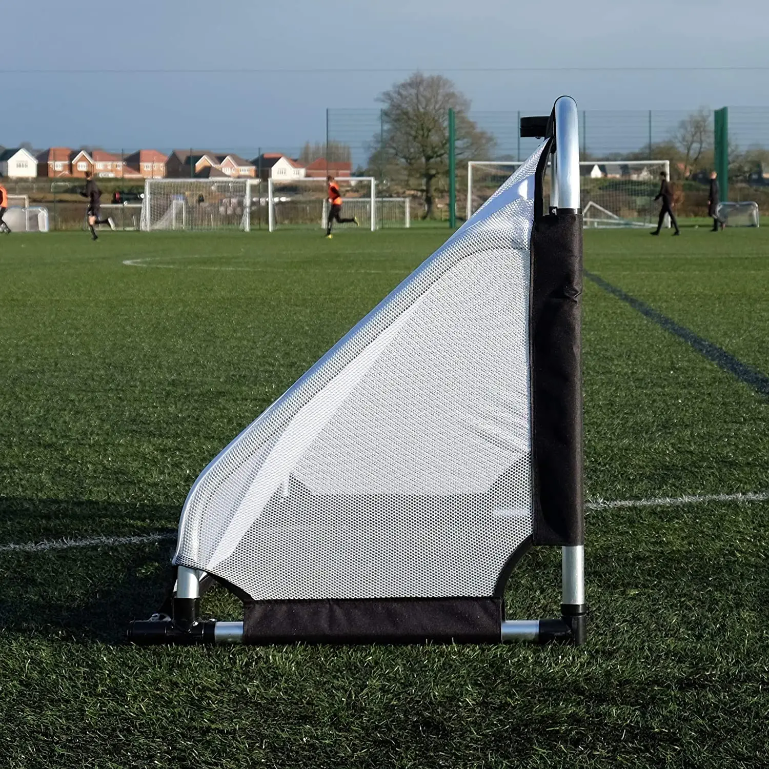 SG12A Adjustable Folding Soccer Steel Goal, Portable Goal for Football ...