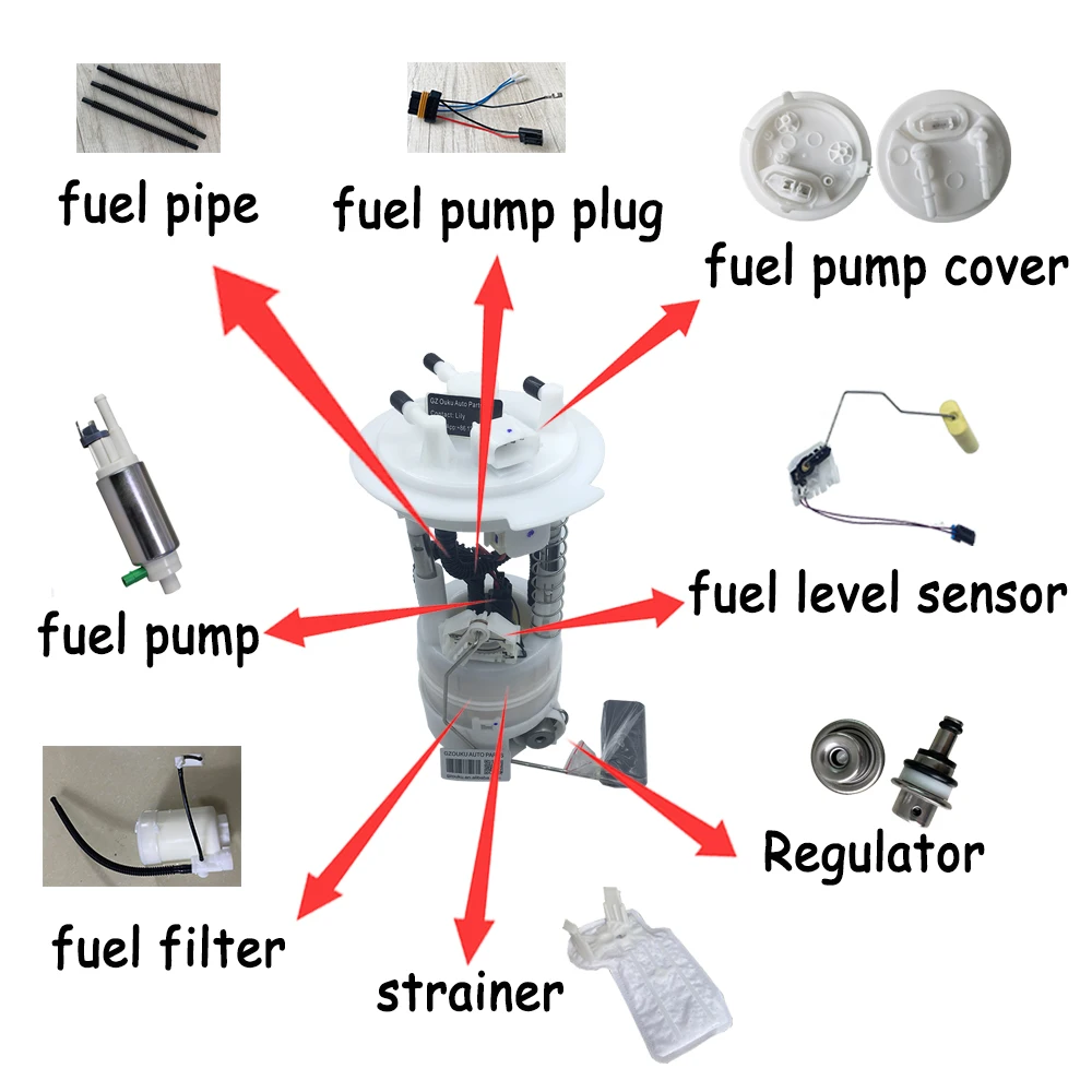 Fuel Pump Assembly for CX-5 PE7W-13-35X/PE7WW-35X Electric Intank Fuel ...