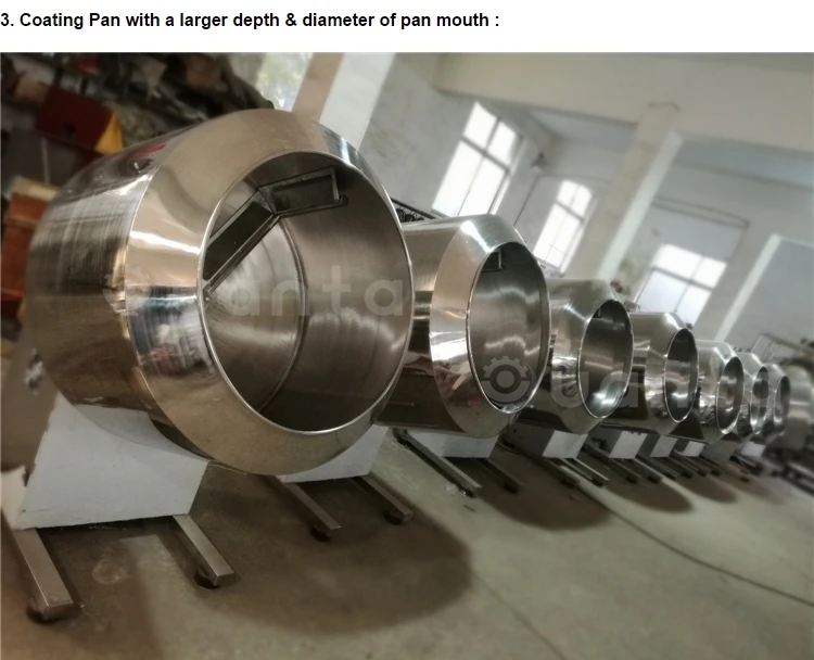 Coating Chocolate Sugar Polishing Pan Candy Making Machine - Buy ...