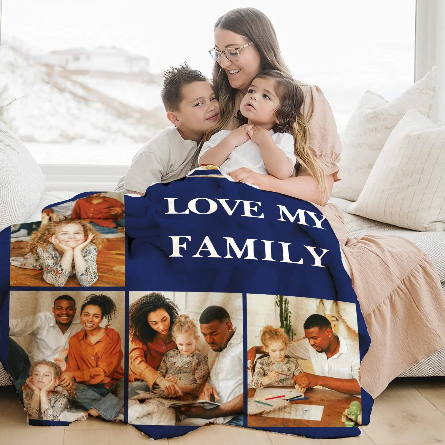 Customized Fleece Blankets - Personalized 3D Prints