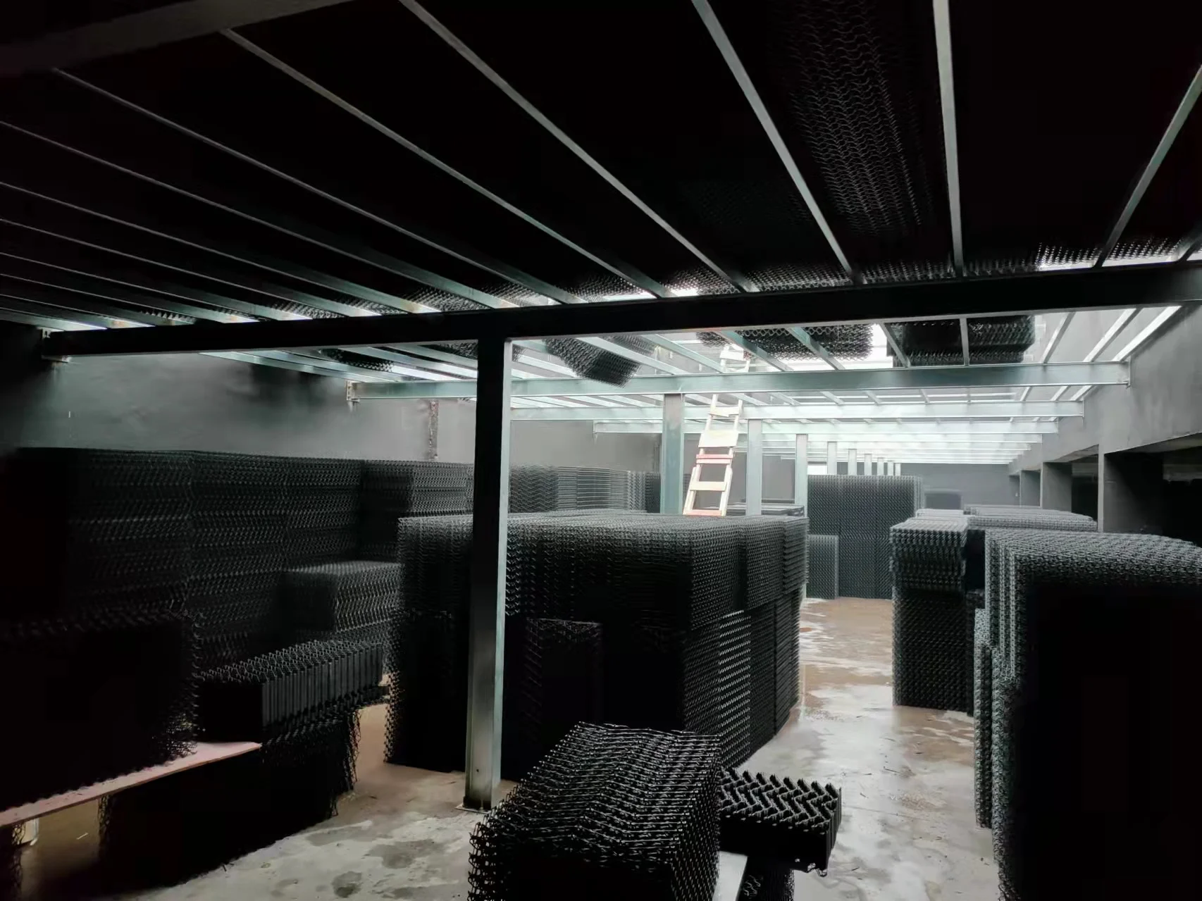 Cooling Tower Splash And Trickle Grid Filler - Buy Pp Net Fill,Cooling ...