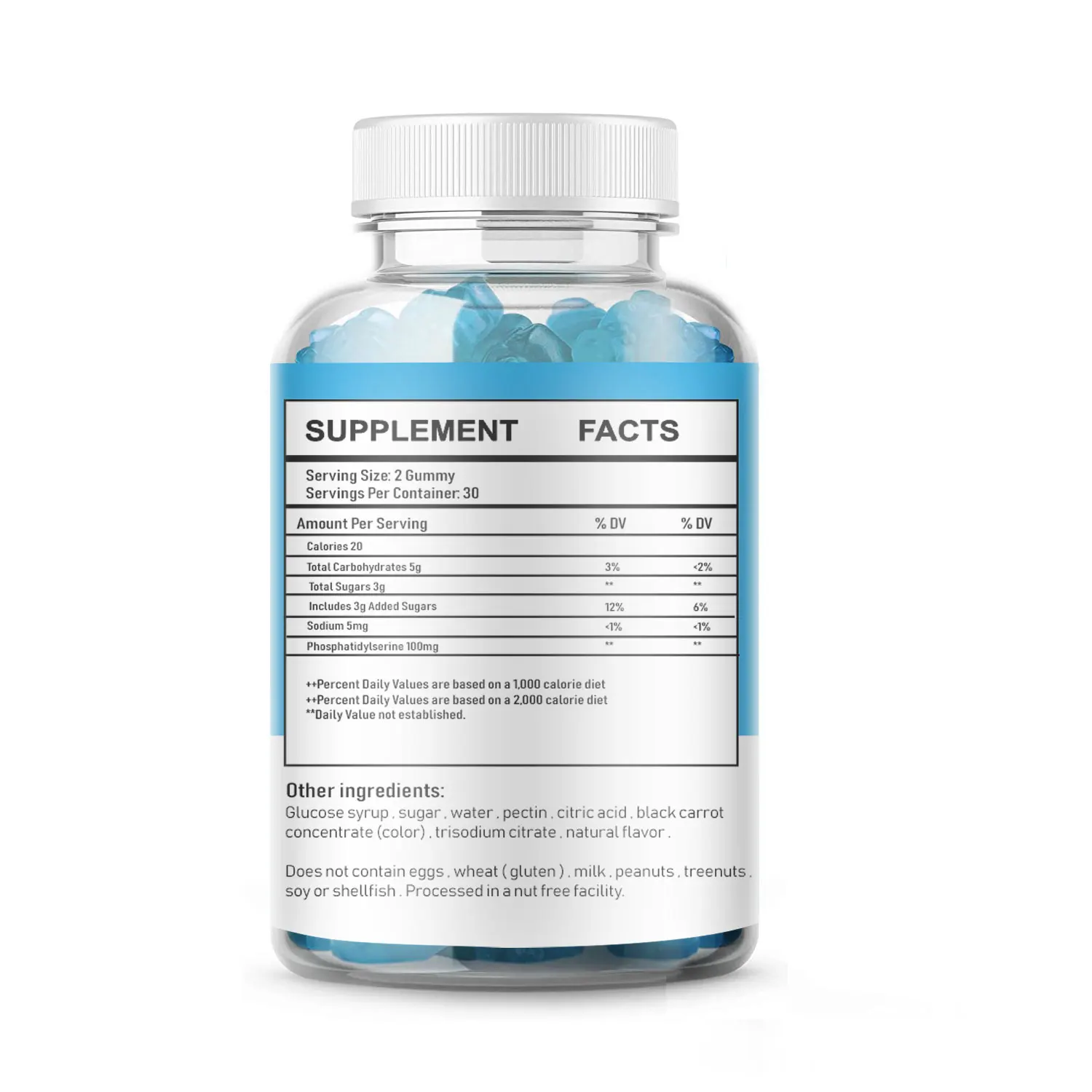 Phosphatidylserine Gummies for Kids - Focus & Memory Support