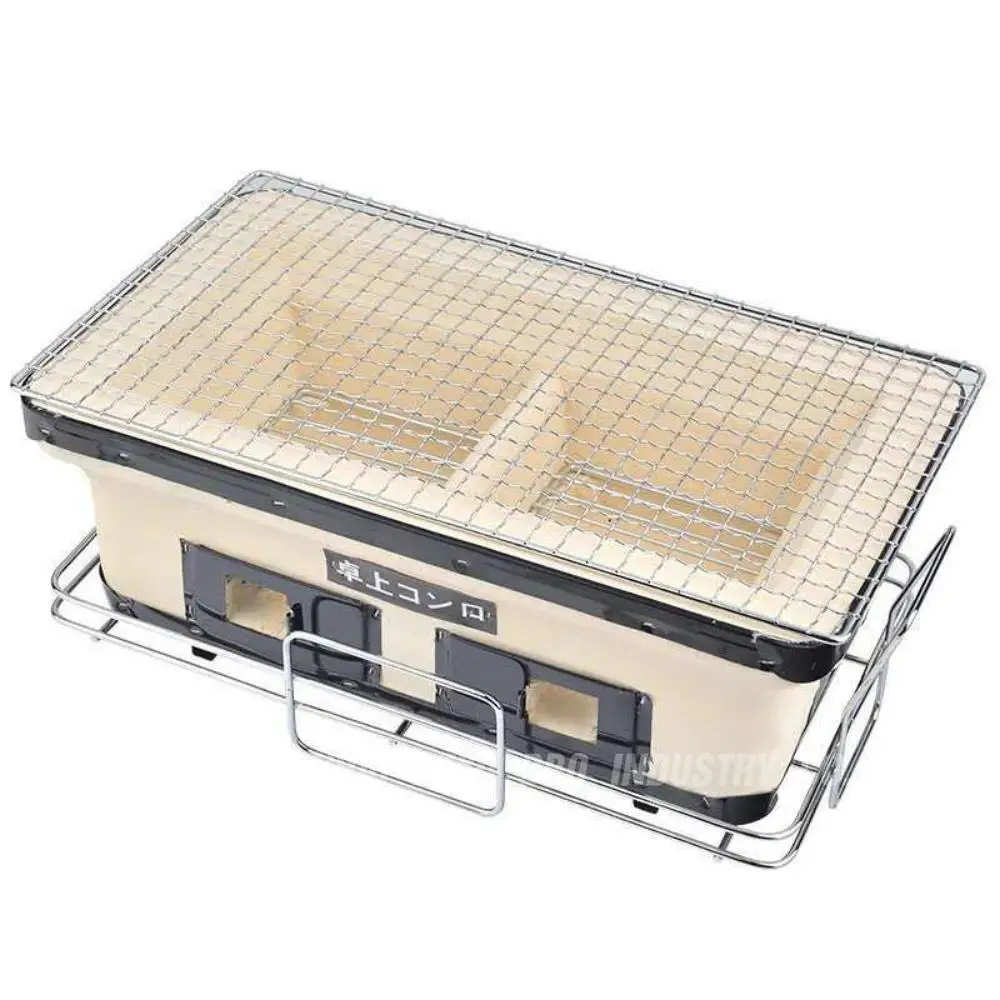 Japanese Korean Ceramic Hibachi Bbq Table Grill Outdoor Charcoal Grill ...