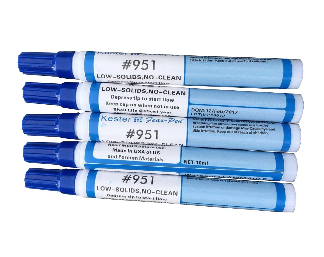Low-solids No Clean Welding Pen - 10ml Flux Capacity
