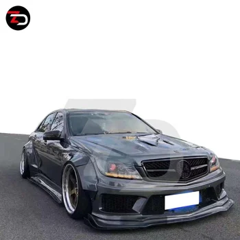 Mercedes Ducktail For Rb Wide Style Body Kit For Benz C Class W204 C63 ...