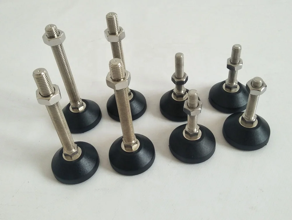 Large Stock Adjustable Industrial Rubber Foot Levelers