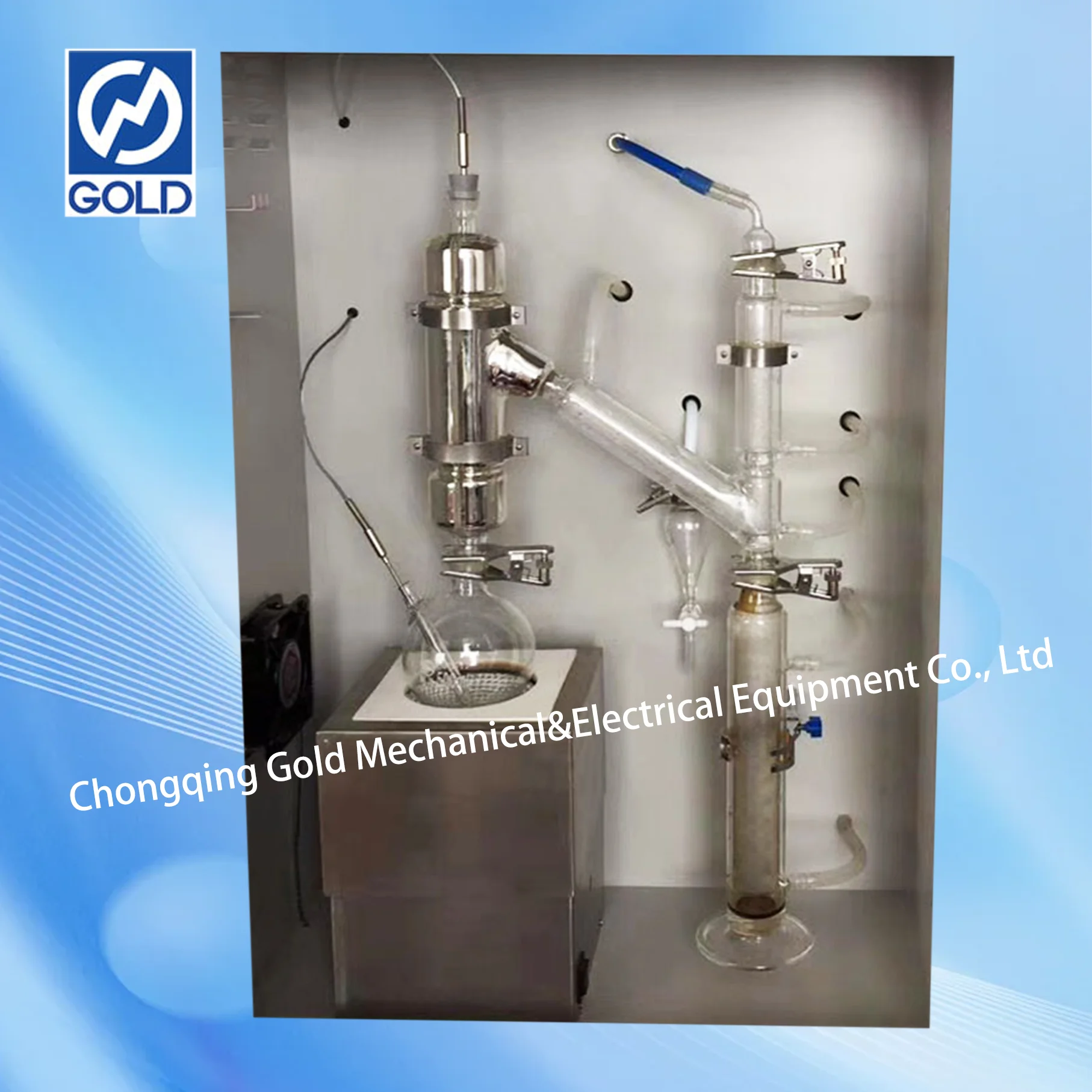 ASTM D1160 Automatic Vacuum Distillation Apparatus for Petroleum Testing