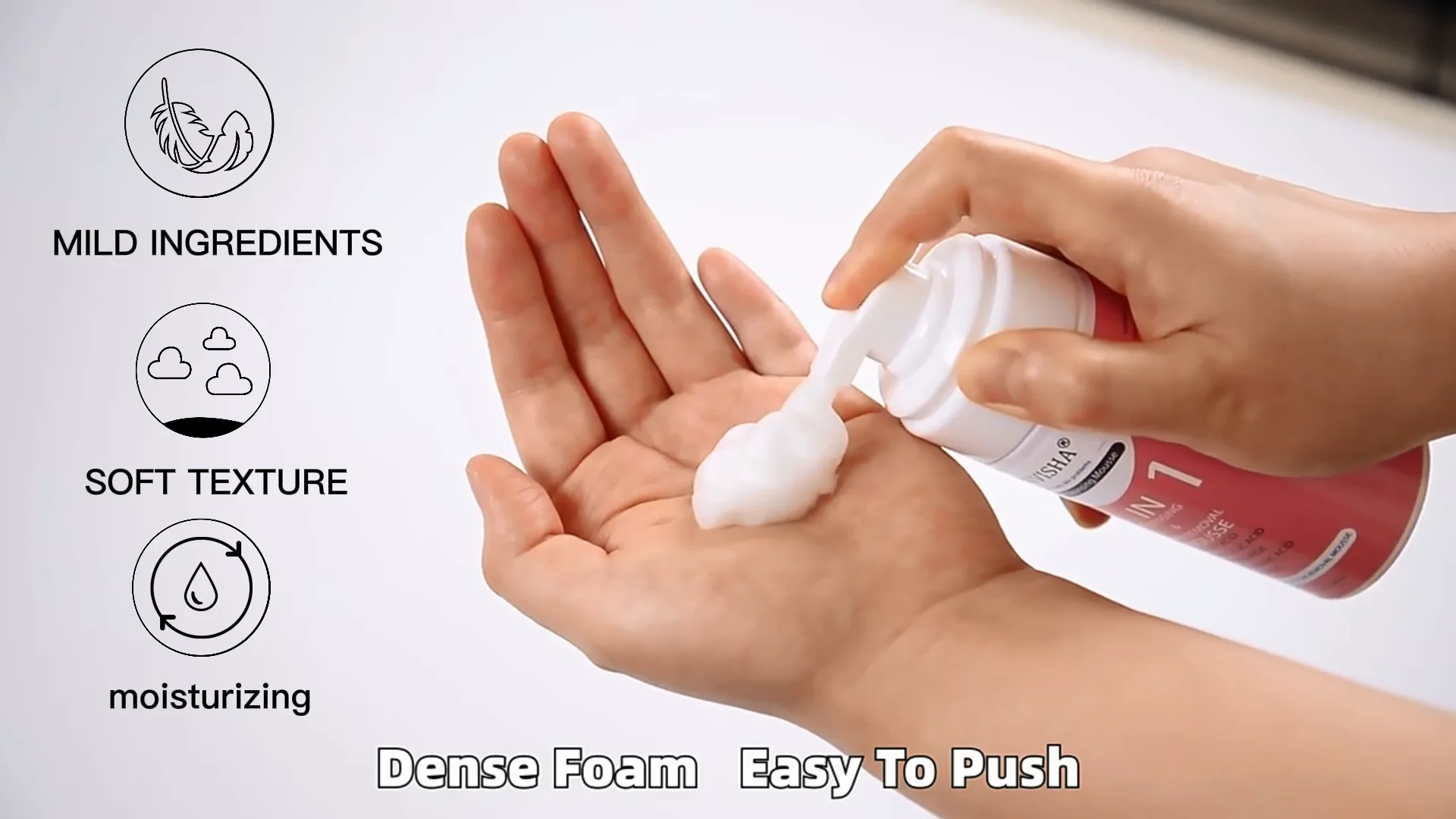 Private Label Korean Organic Cleansing Mousse Bha Salicylic Acid Acne ...