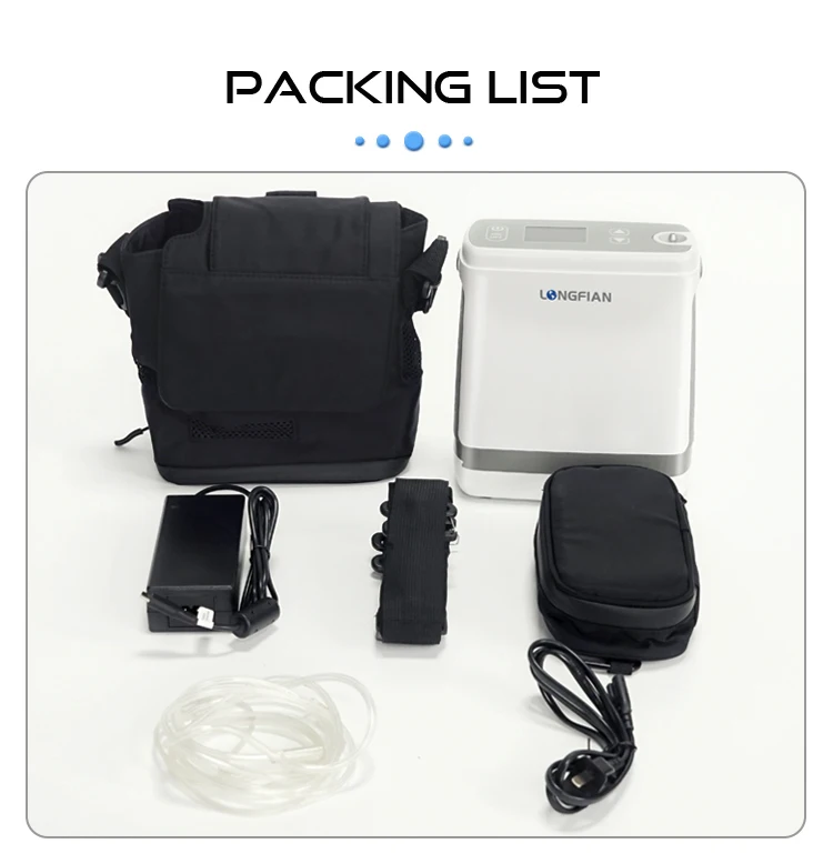 Psa Medical Oxygen Concentrator Pulse Flow Portable Oxygen Machine ...