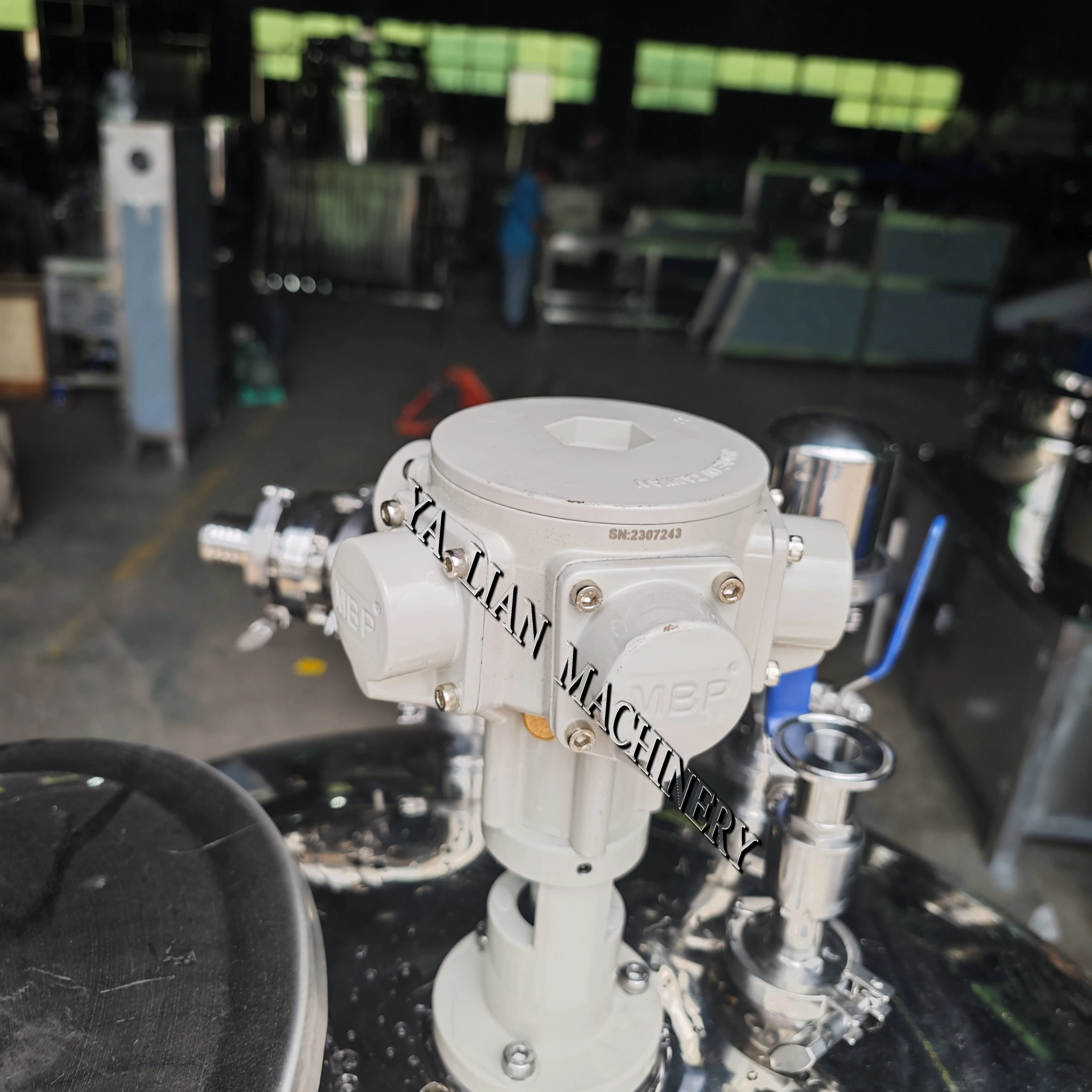 Stainless Steel Explosion Proof Pneumatic Perfume Mixer