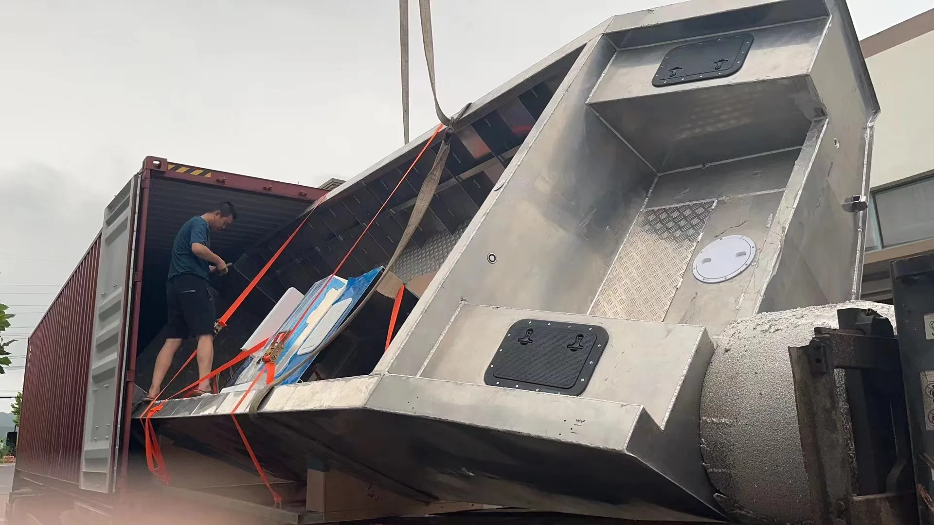 7m Landing Craft Cargo Barges For Sale Offshore Working - Buy Landing ...