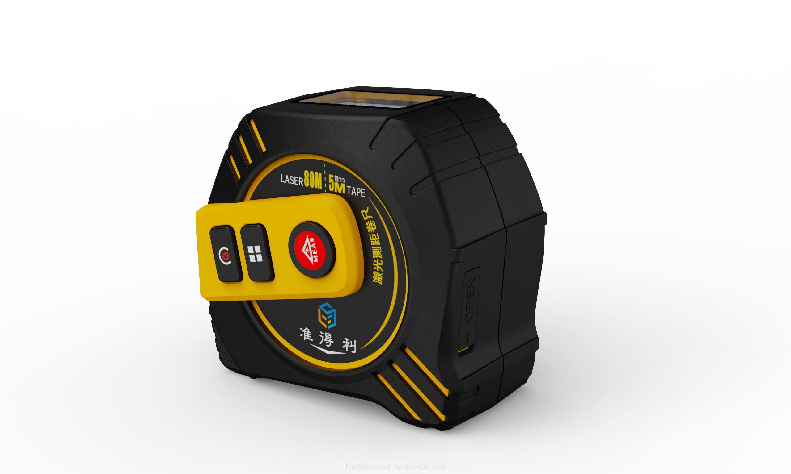 High Quality Laser Tape Measure - LONGSHUO T2 Model