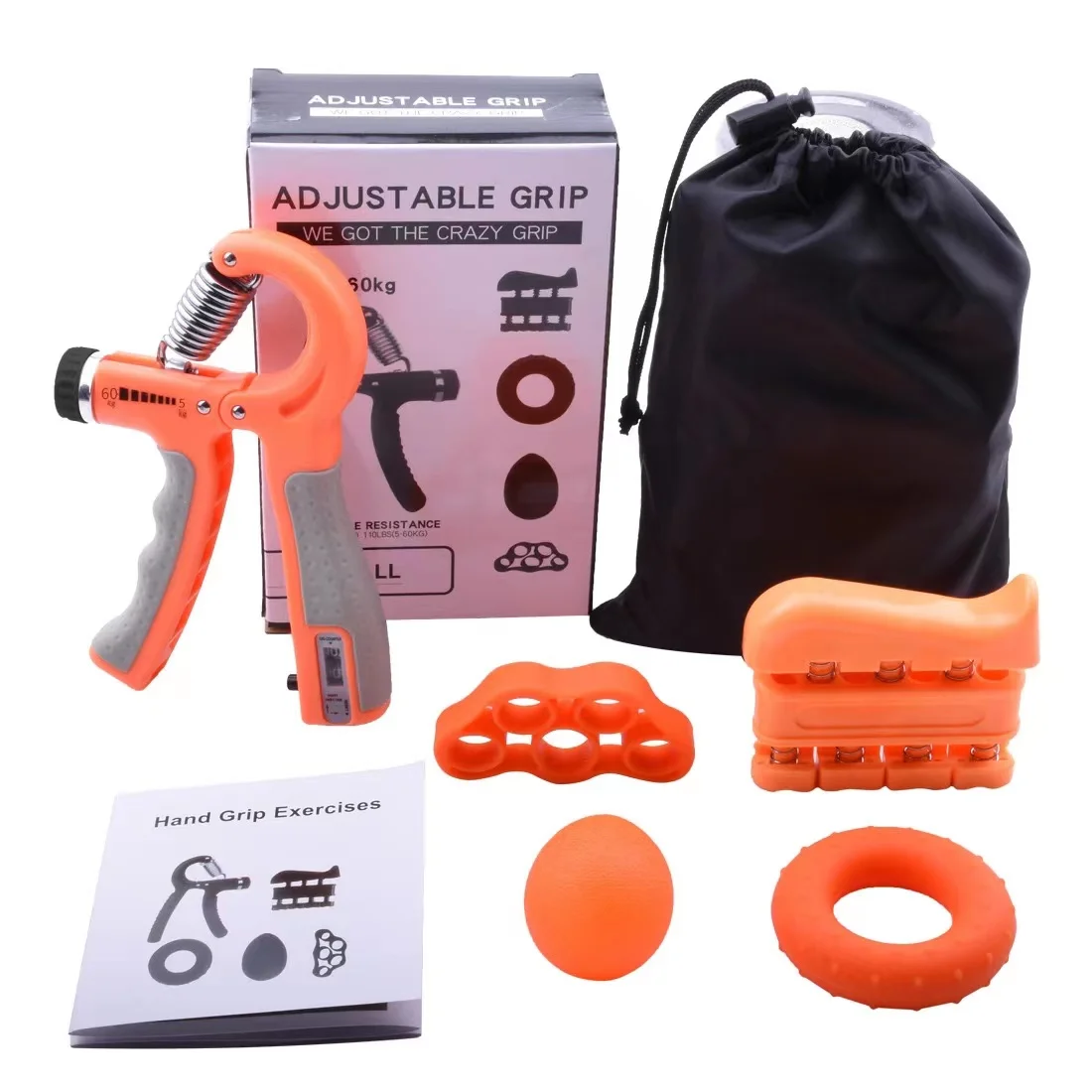 Counting Strengthener Hand Grip Strengthener Set 5 Pack Strength ...