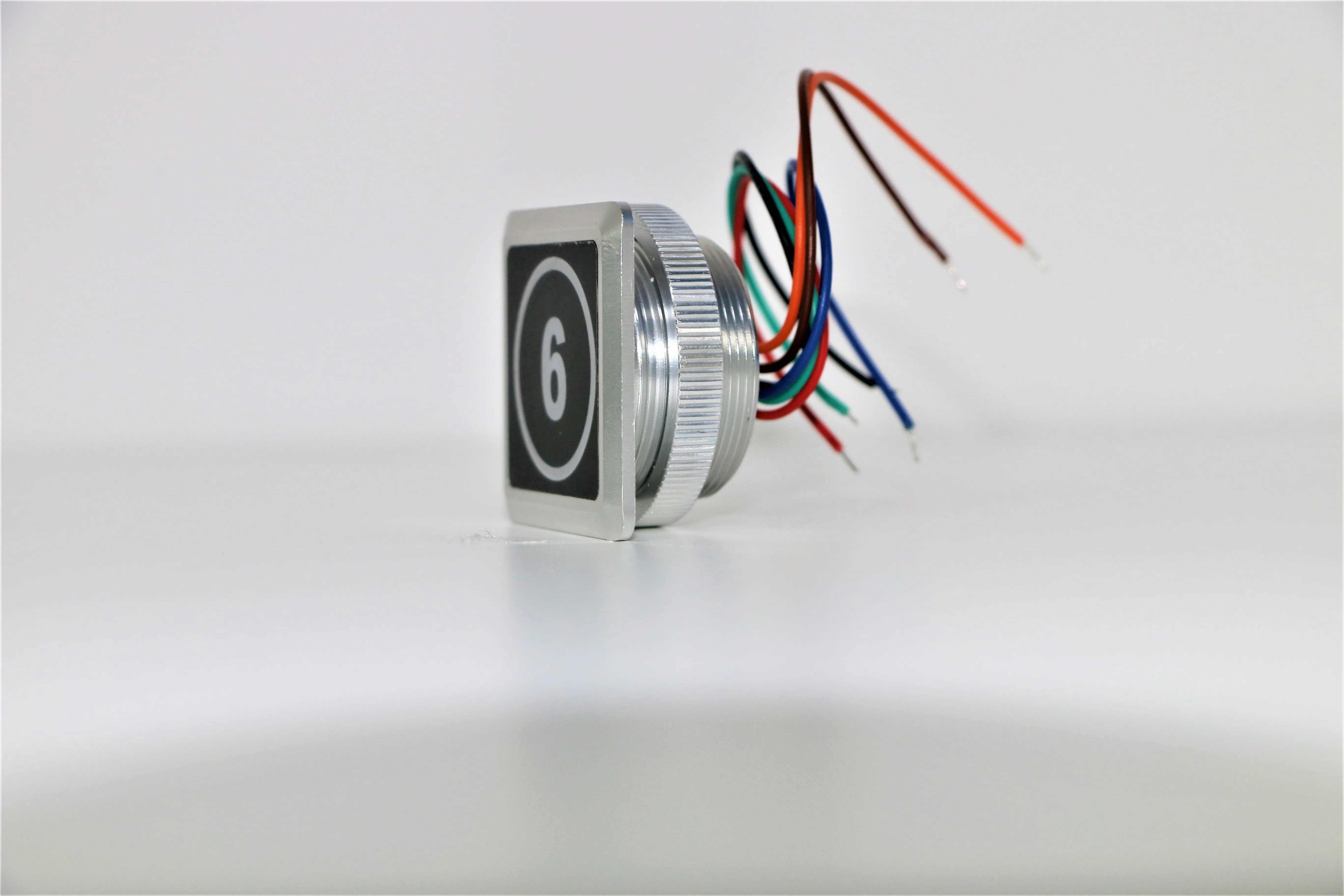 Elevator Component Elevator Push Button Repaired And Replaced Push ...