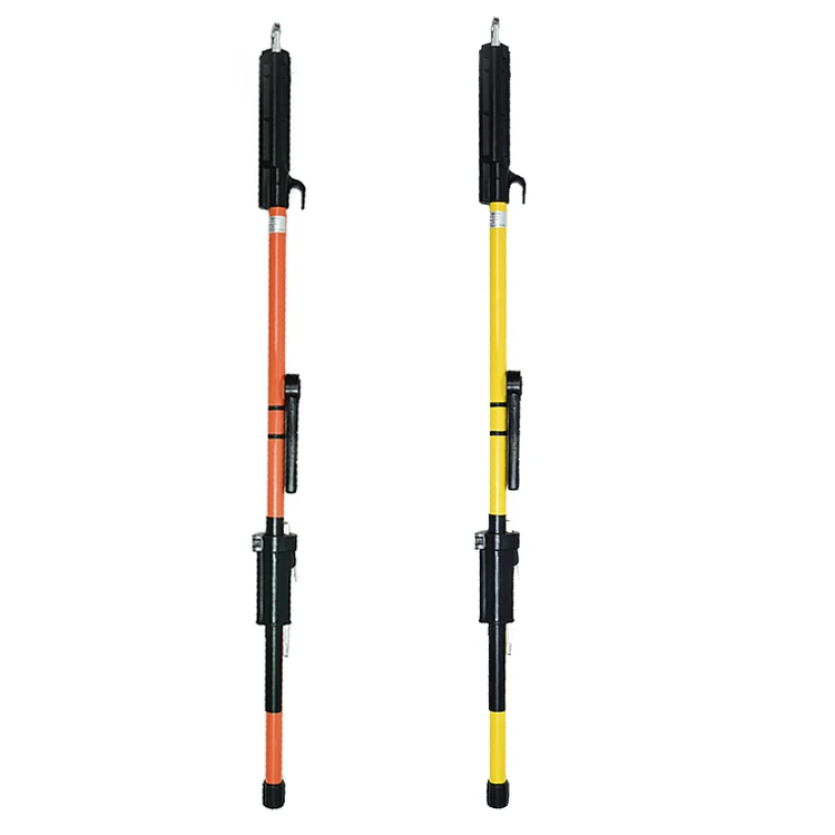 Insulated FRP Clampstick Telescopic Shotgun Stick - 10KV-500KV