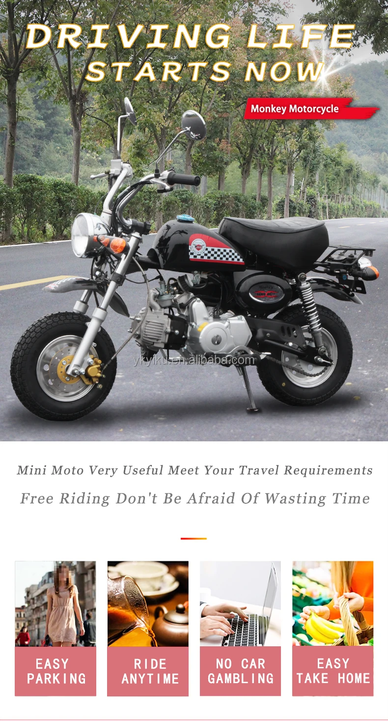 Mini Motorcycle Fun - Little Monkey 110cc Bike for Sale