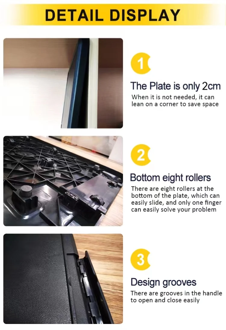 Kitchen Caddy Sliding Coffee Tray Mat Under Cabinet Appliance 12 ...