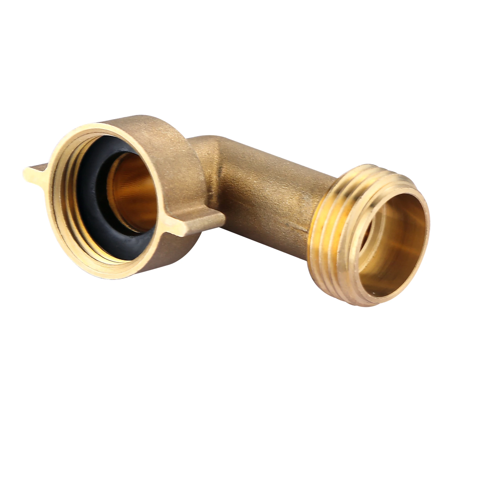 3/4 Inch FHT to 3/4 Inch MHT Garden Hose 90-Degree Elbow Washing ...