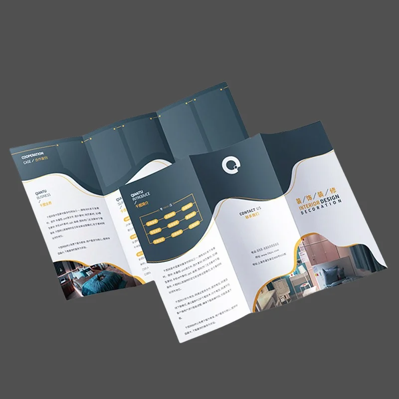 Custom Print Flyer Brochure A4 Catalogue Printing Brochure Booklet Lcd ...