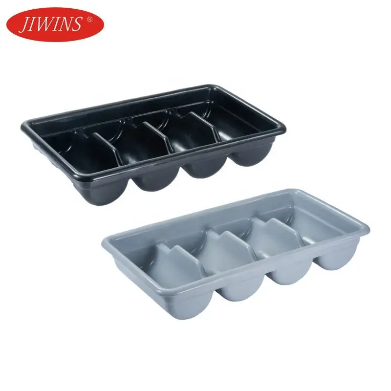 Factory Customization Cutlery Box 4 Compartment Cutlery Box Plastic ...